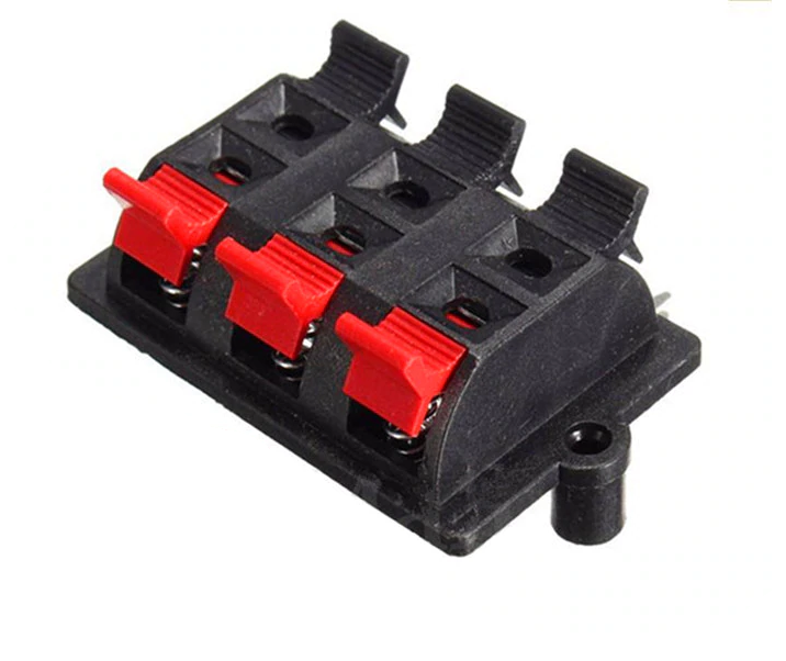 6 - Way Stereo Speaker Terminal Connector