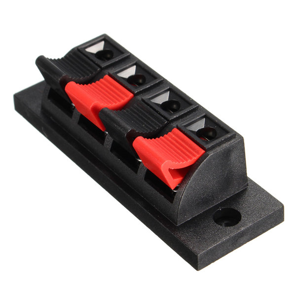 4 - Way Stereo Speaker Terminal Connector (64x19.5mm)