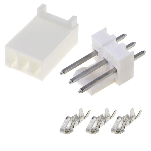 CH3.96-3P 3 Pins Male and Female Plug