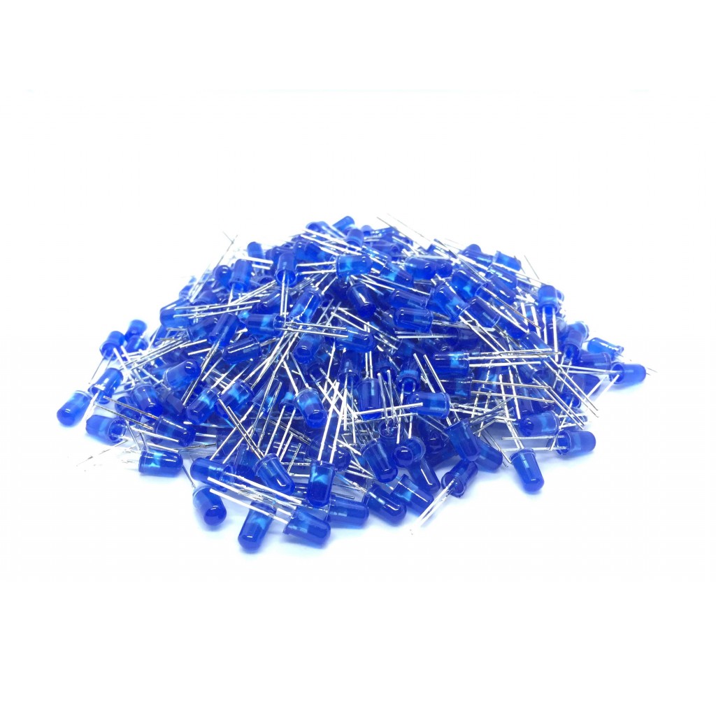 10Pcs Super Bright 5MM Blue LEDs